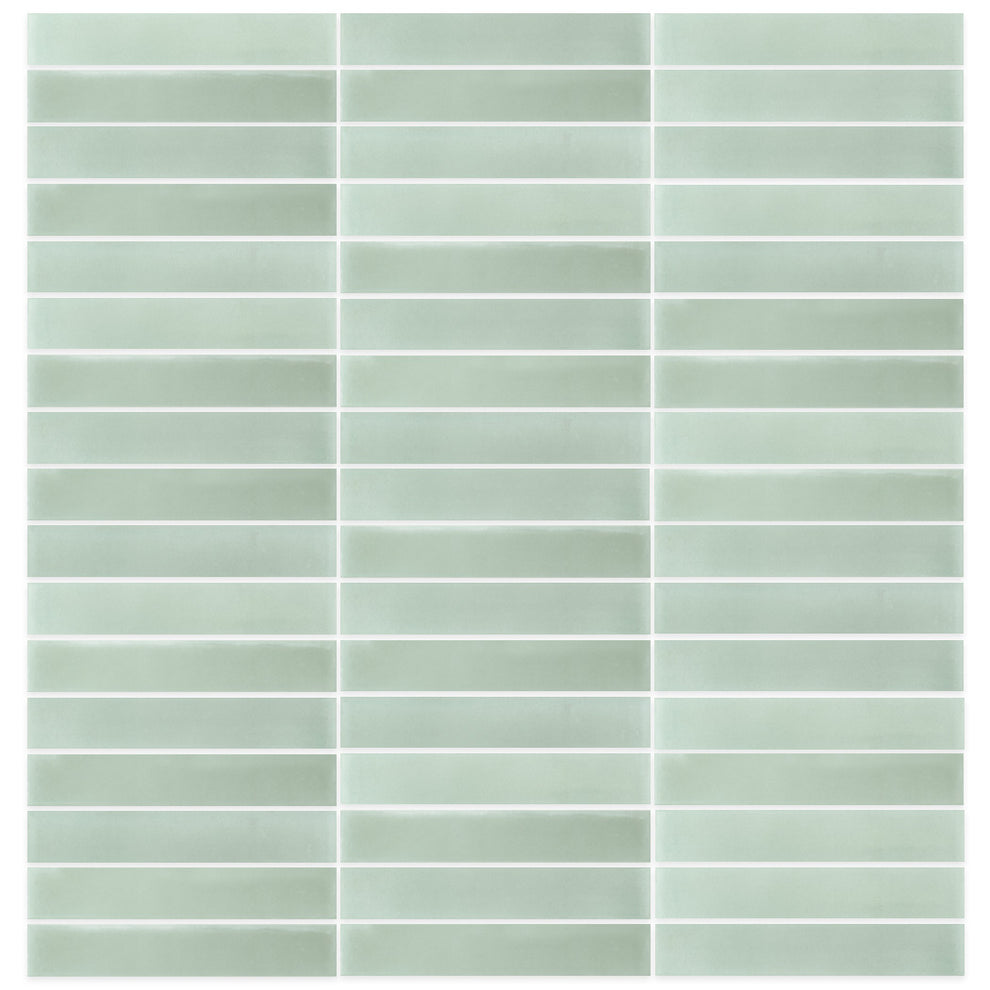 2X12-Solid Pale Jade – New York Cement Tile