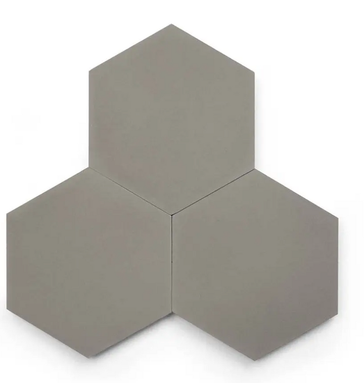 Solid Hexagon Cement Tiles: Quick Order & Delivery | NY Cement Tile ...